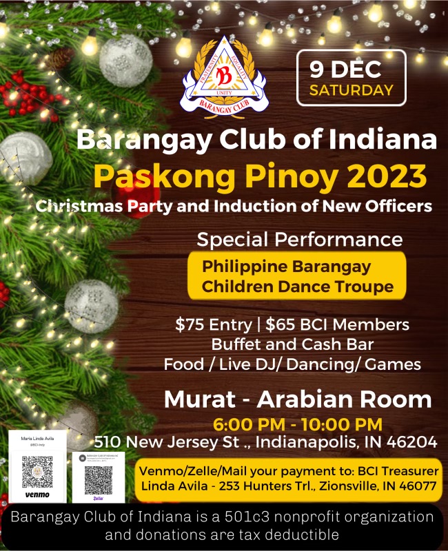 BCI Torch Gallery | Barangay Club of Indiana